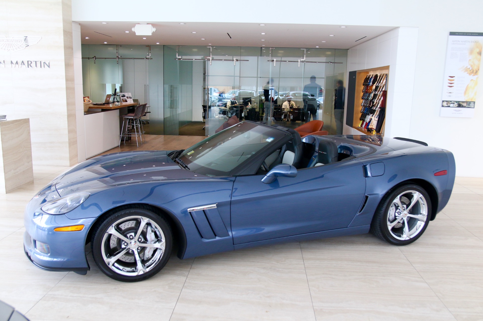 2011 Grand Sport Supersonic Blue Corvette Convertible