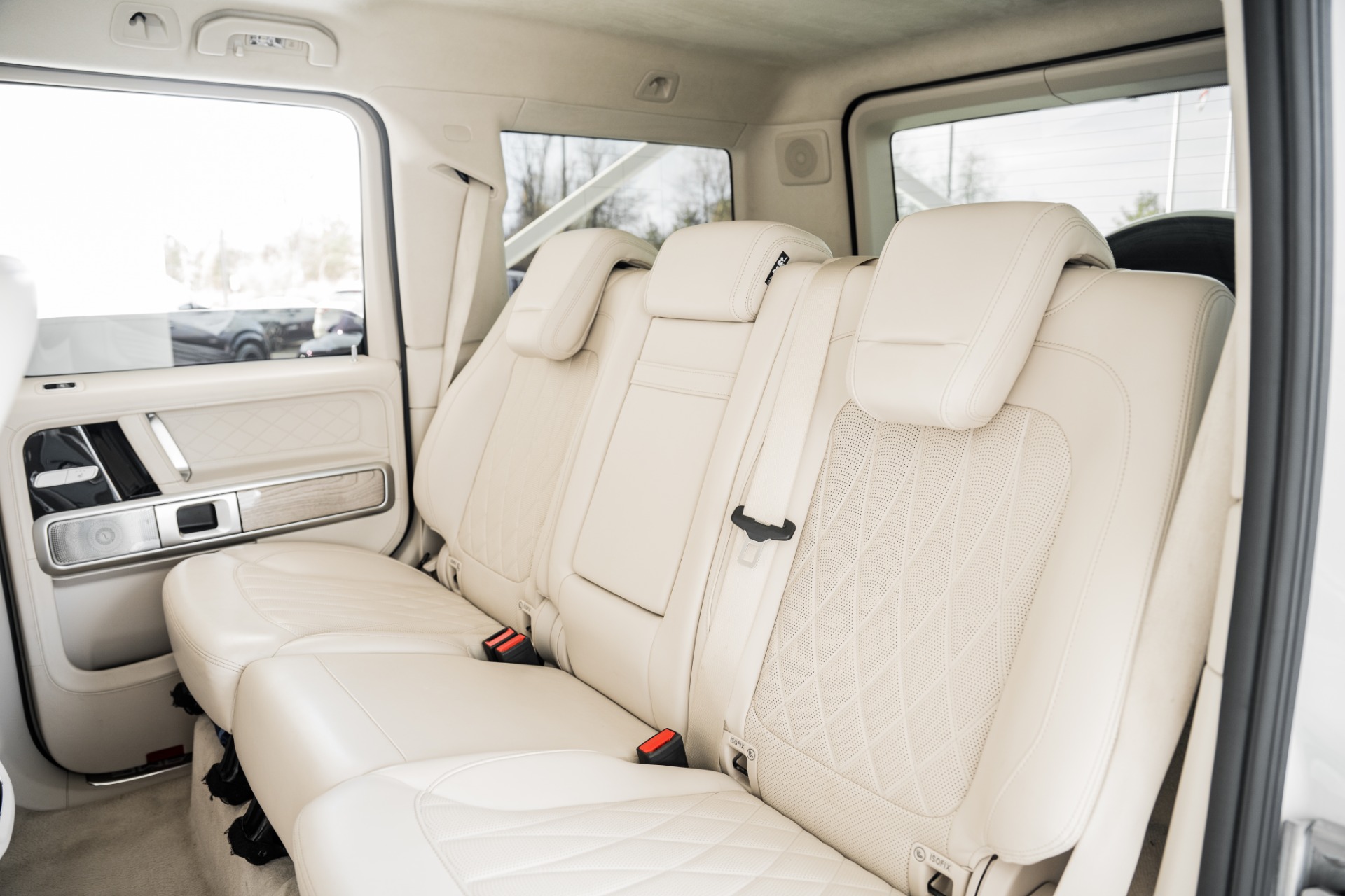 Mercedes G Wagon White Interior