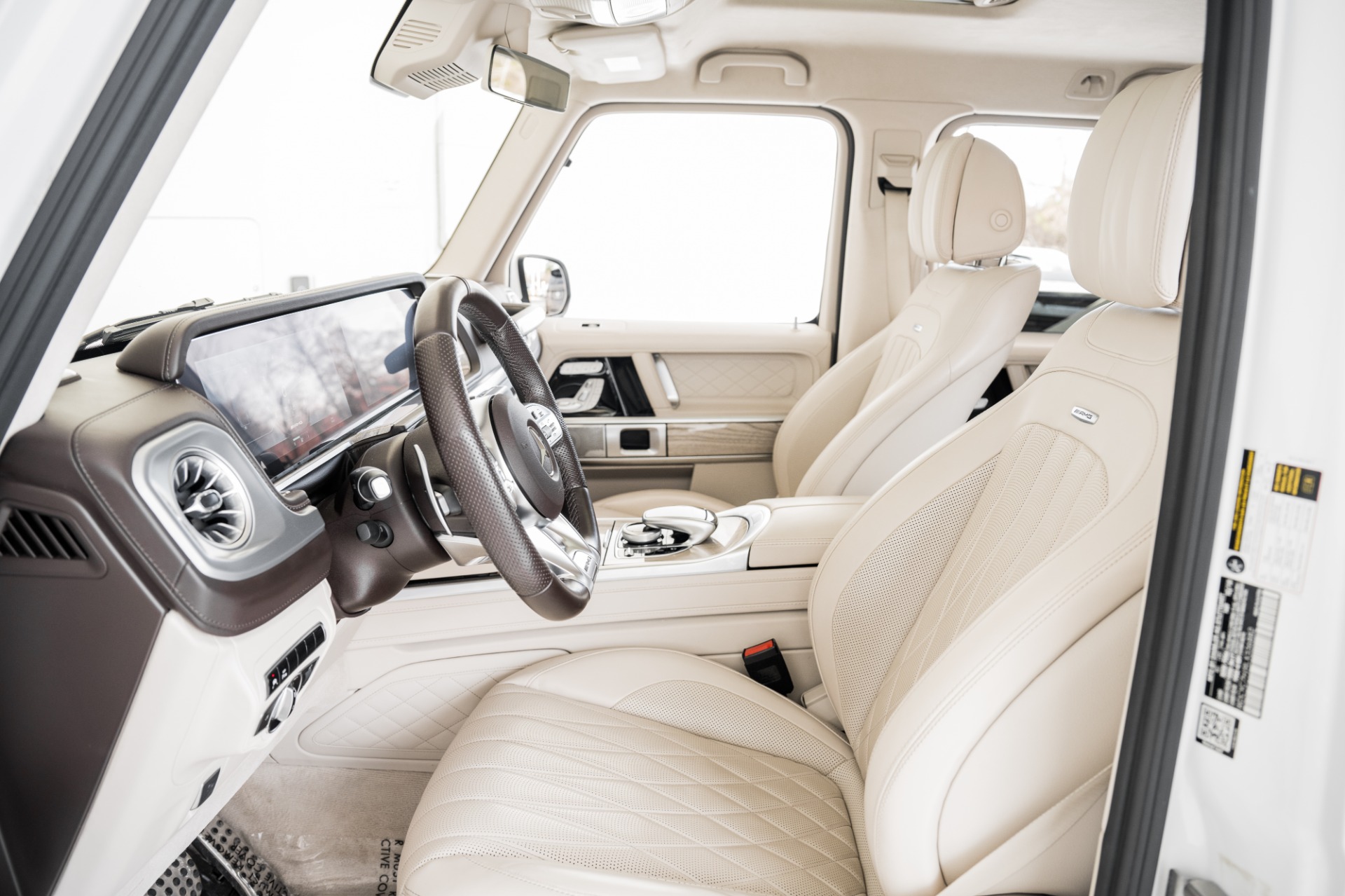 Mercedes G Wagon White Interior