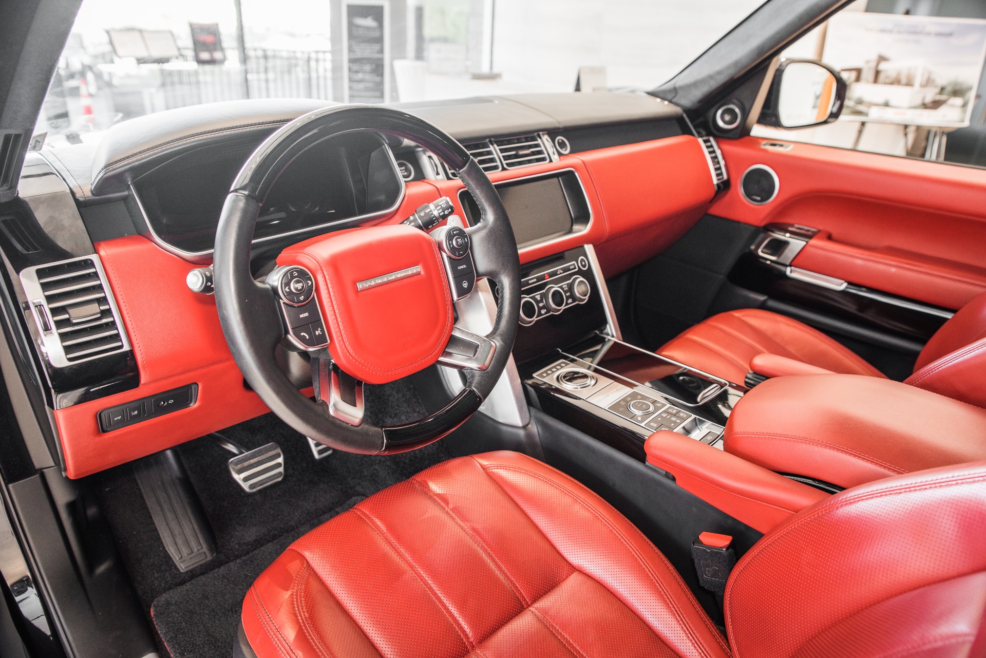 Range Rover Autobiography Red Interior 2019 - Home Alqu