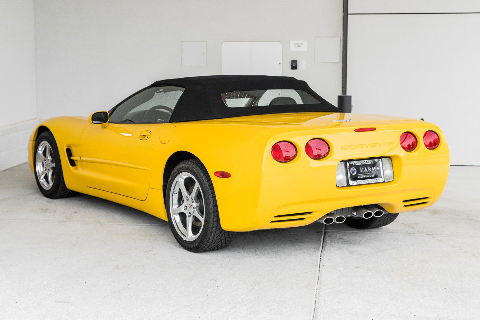 2000 Millennium Yellow Corvette Convertible