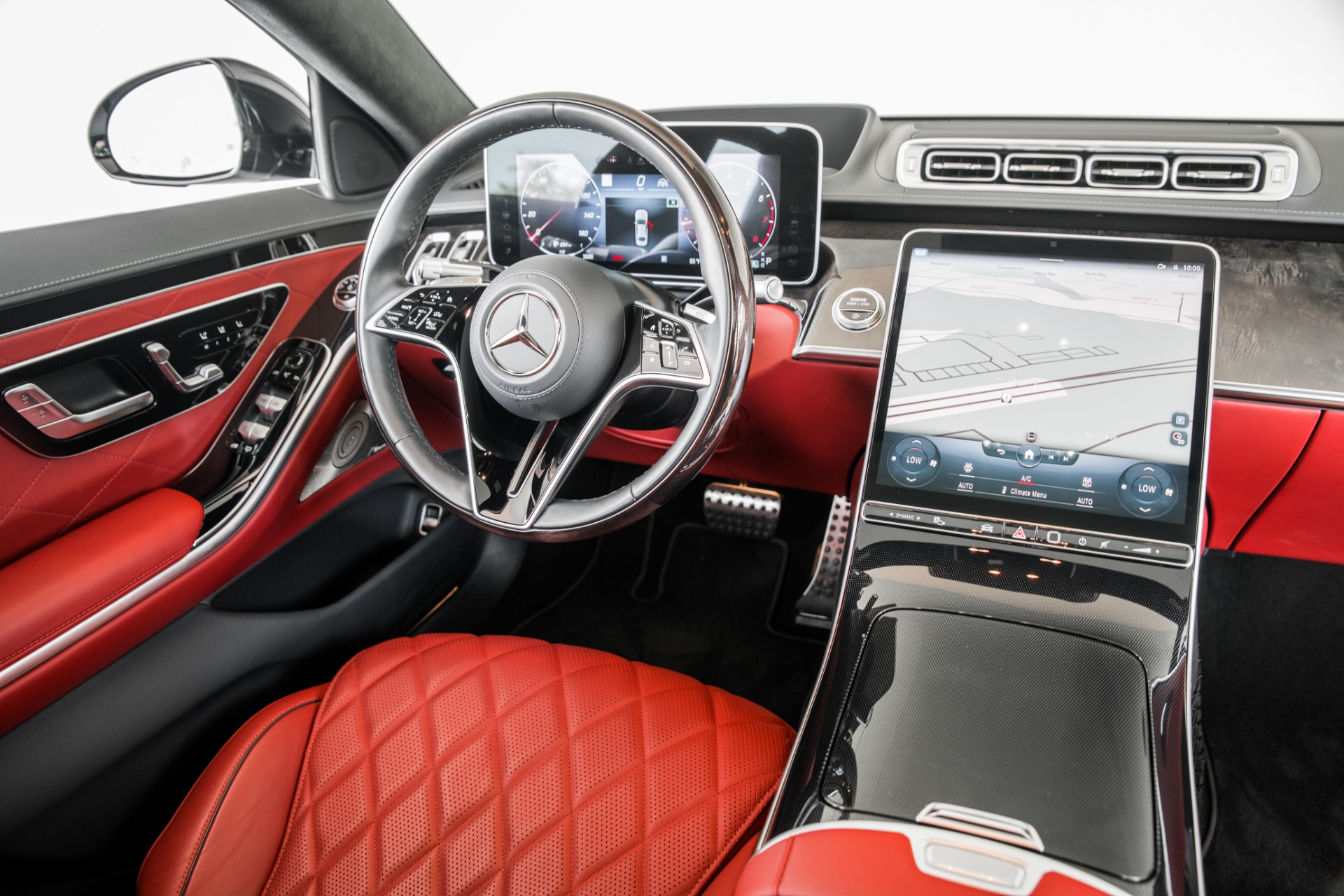 2022 S Class Interior White