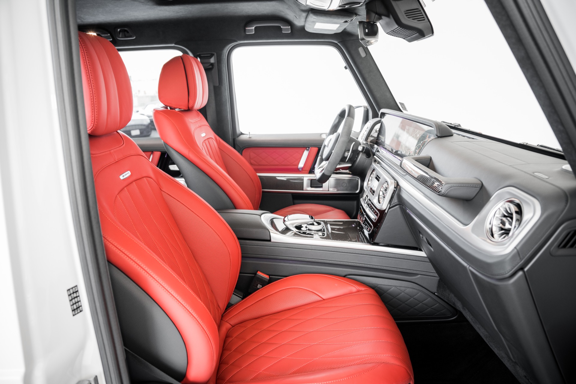 Black Mercedes G Class 2022 Interior