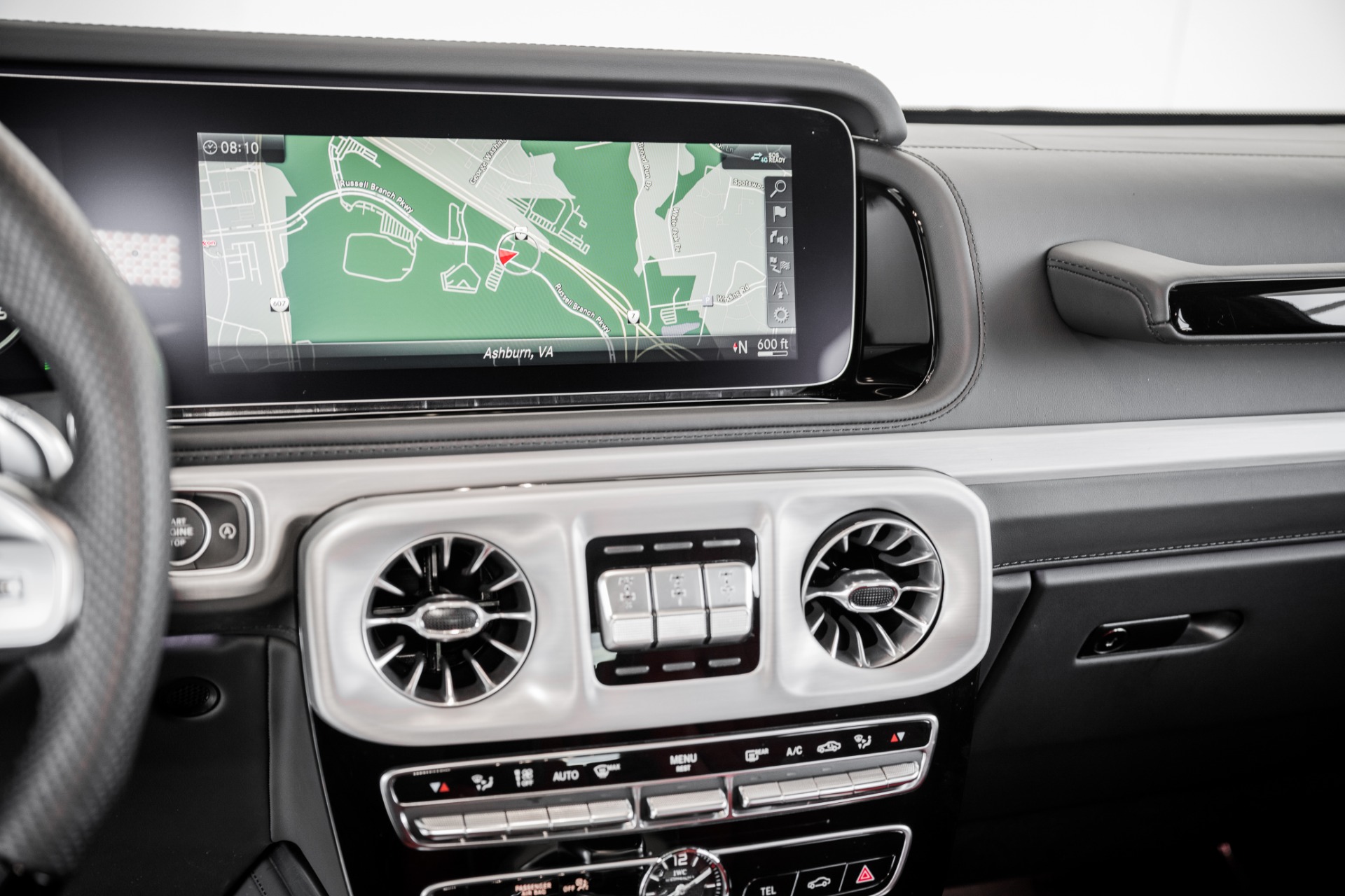 Black Mercedes G Class 2022 Interior